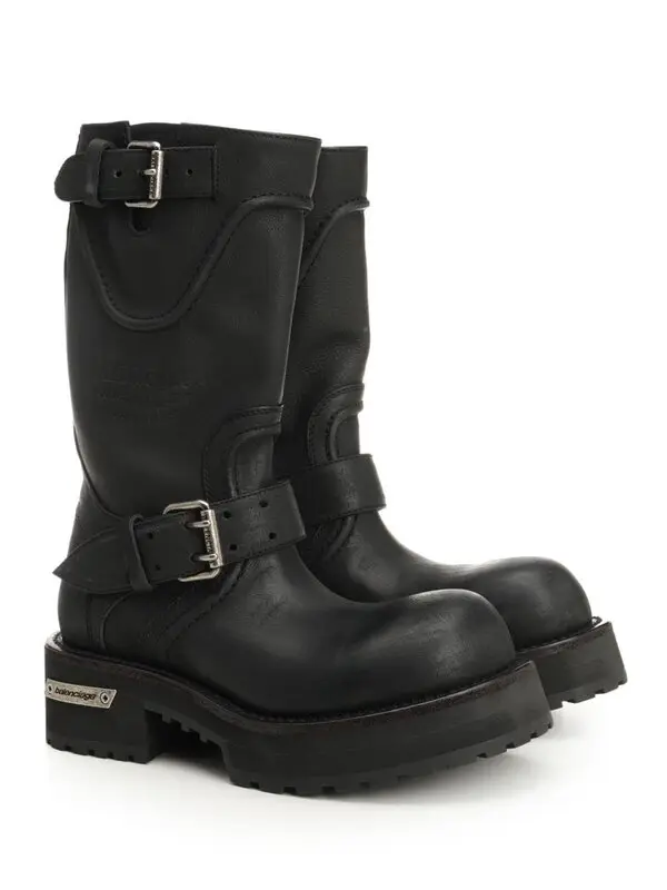 Balenciaga Venom Leather Boots