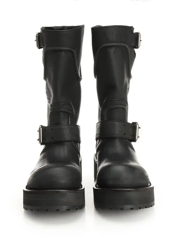 Balenciaga Venom Leather Boots