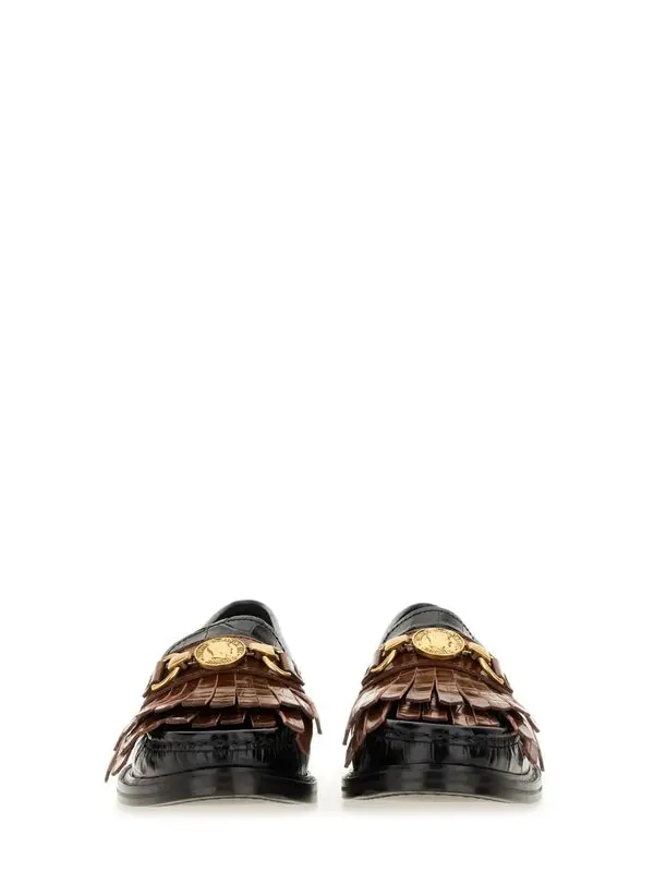 Moschino Moccasin With Bangs And Coin