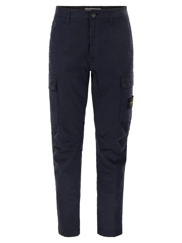 Stone Island Cargo Trousers - Blue