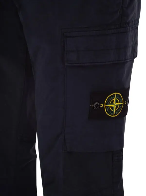 Stone Island Cargo Trousers - Blue