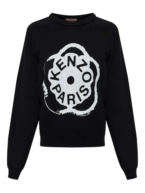 Kenzo Printed Sweater - Black