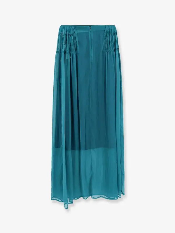 Dries Van Noten Scarlett Silk Skirt - Multicolor