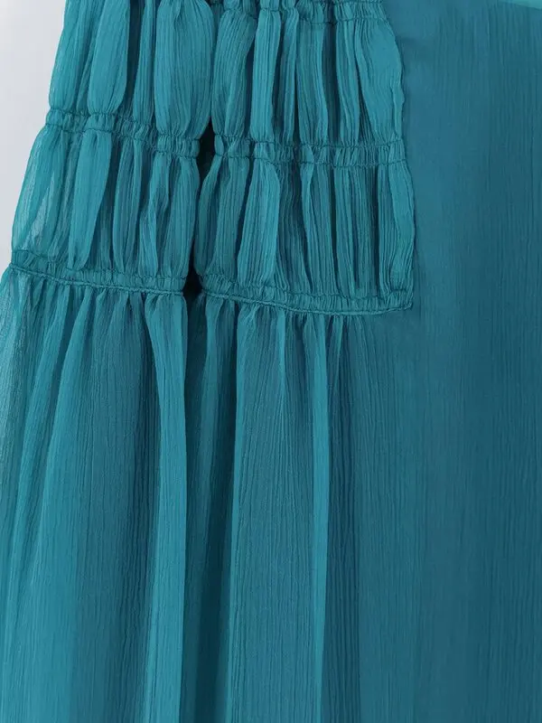 Dries Van Noten Scarlett Silk Skirt - Multicolor