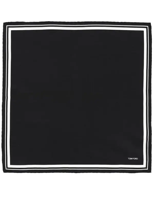 TOM FORD Pocket Handkerchief - Black