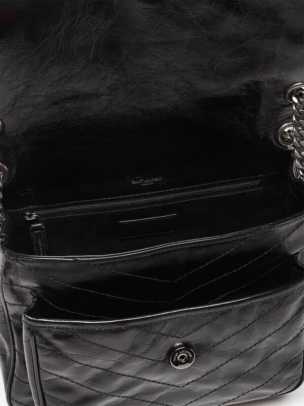 Saint Laurent Niki Shoulder Bag - Black