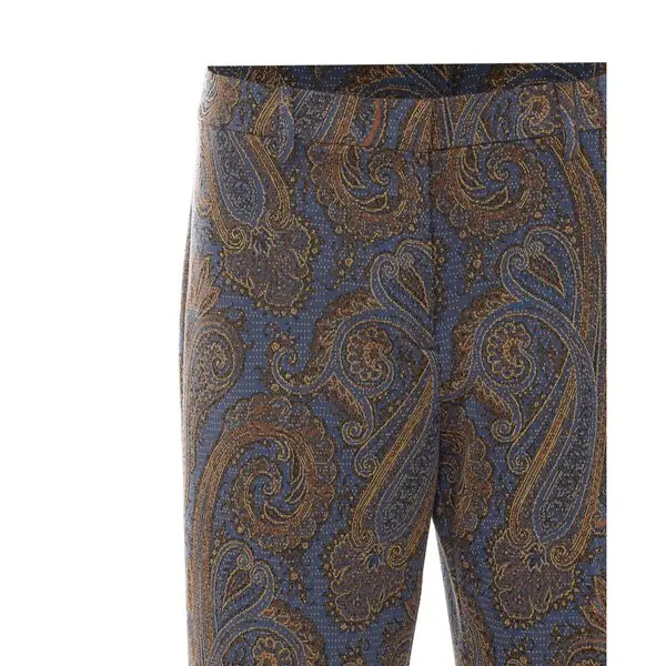 Etro Paisley Motif Flare Trousers