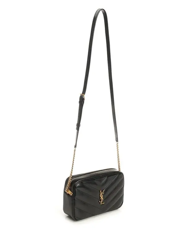 Saint Laurent Loulou Camera Bag - Black