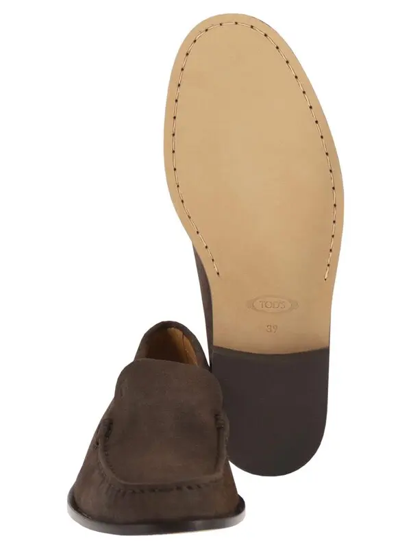 TOD'S Suede Leather Loafers