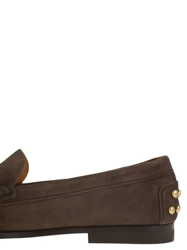 TOD'S Suede Leather Loafers