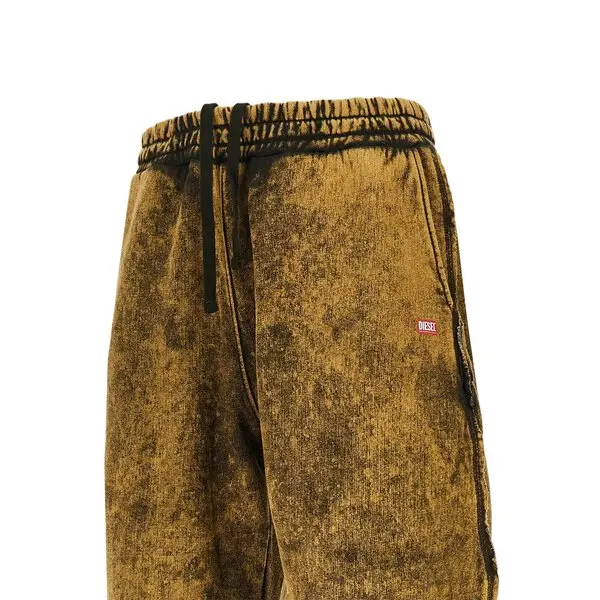 DIESEL® Cotton-blend Relaxed Fit Track Pants