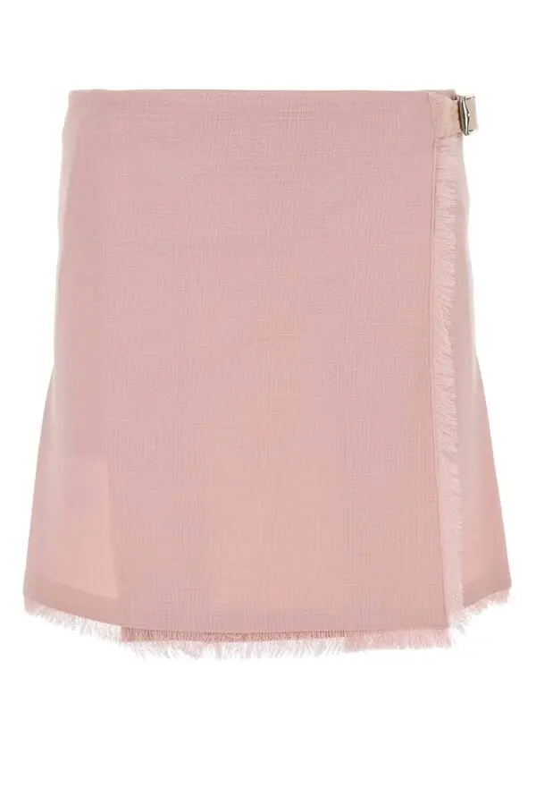 Burberry Wool Mini Skirt
