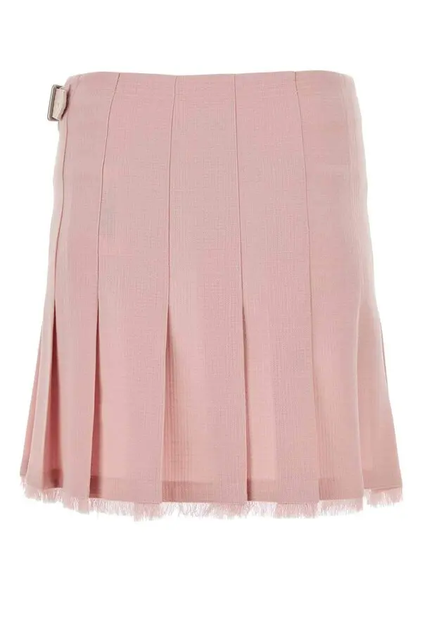 Burberry Wool Mini Skirt