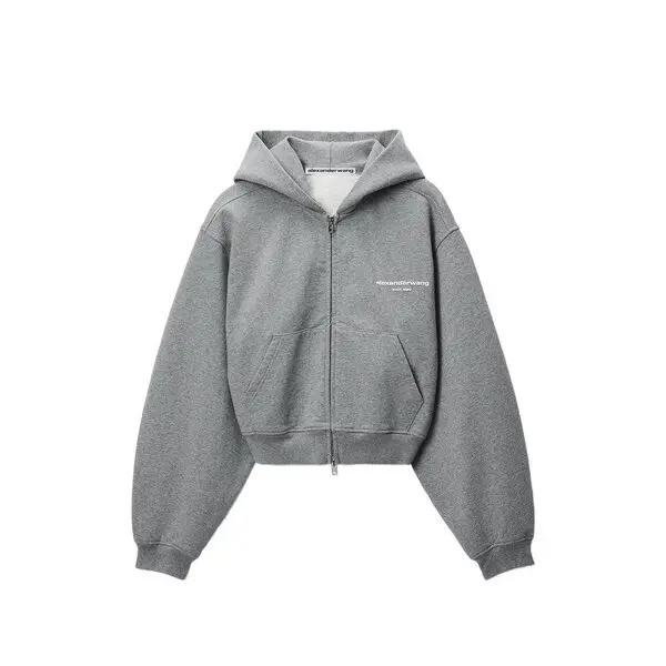 Alexander Wang Grey Tops Hoodies