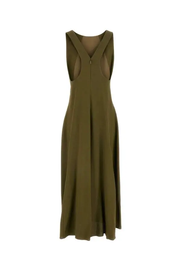 Fendi Olive Sable Dress