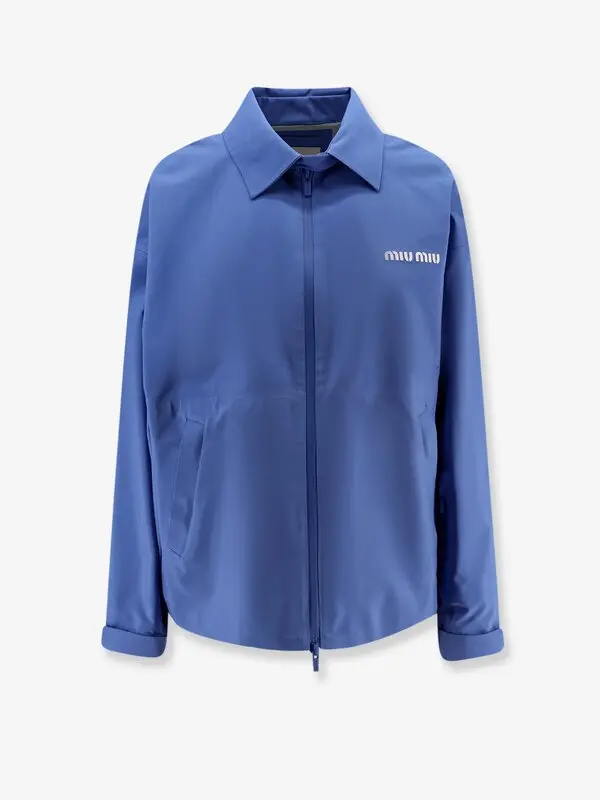 Miu Miu Technical Fabric Jacket - Multicolor