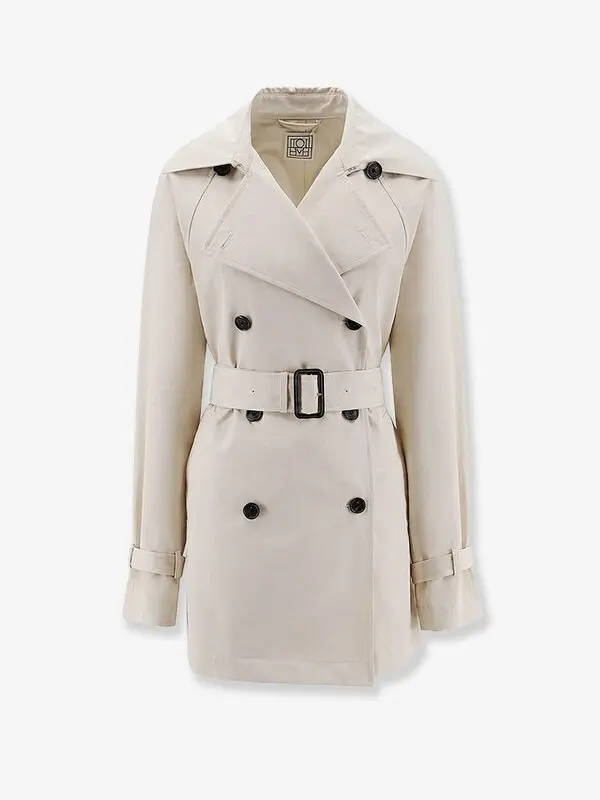 TOTEME Trench Washed Cotton - Cream