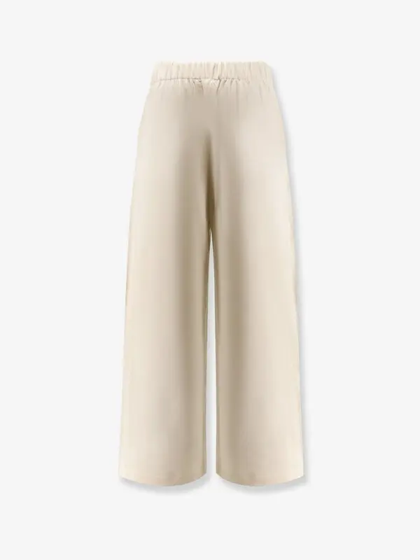 Max Mara Silk And Cotton Jogger Trousers - Multicolor
