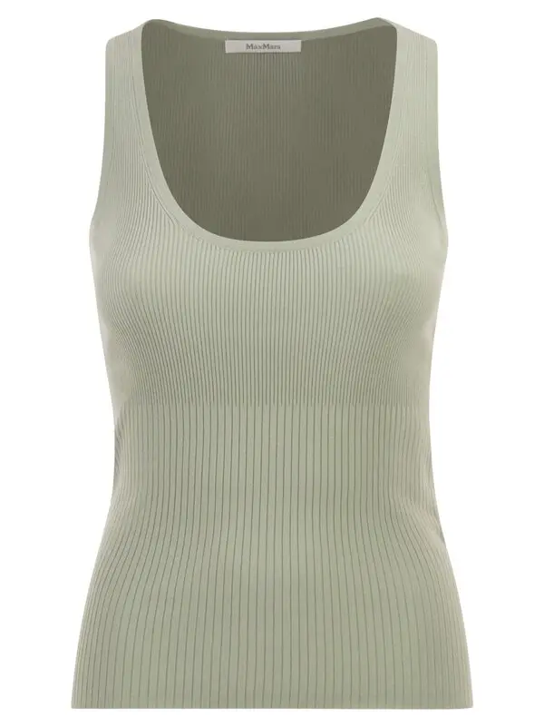 Max Mara Mxmghiro Viscose Blend Yarn Top
