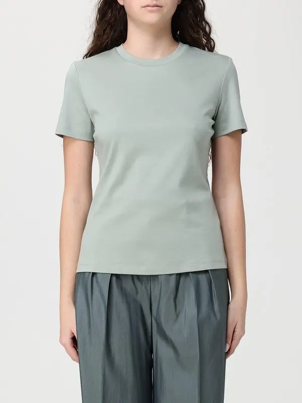 Max Mara Basic Cotton T-shirt - Green