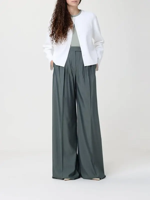 Max Mara Basic Cotton T-shirt - Green