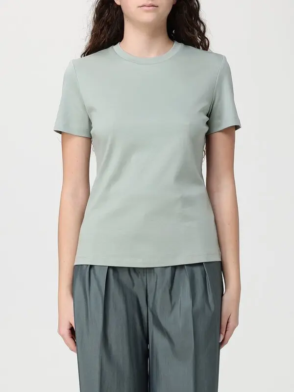 Max Mara Basic Cotton T-shirt - Green