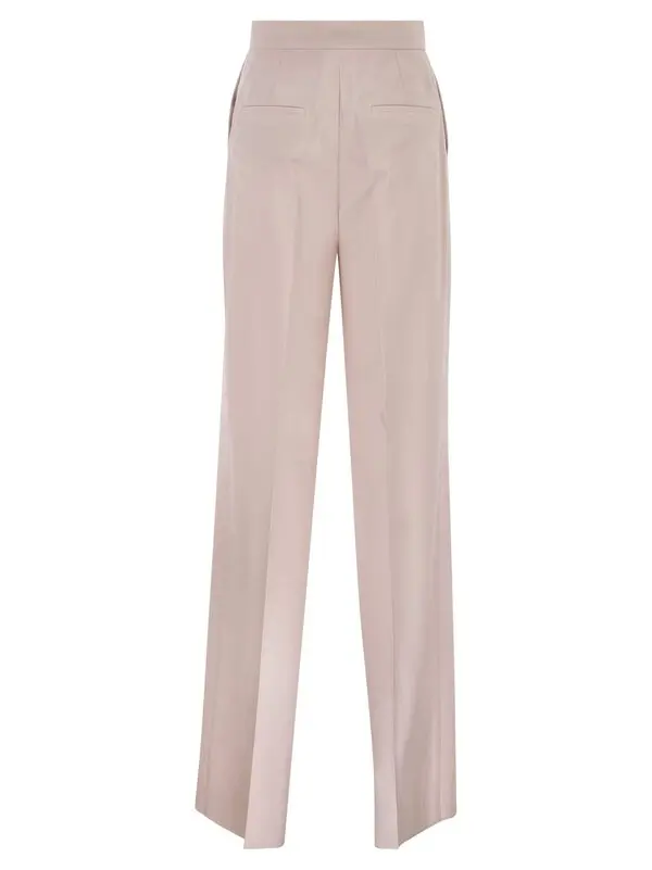 Max Mara Pantalone Mxmgirone Beige Rosa