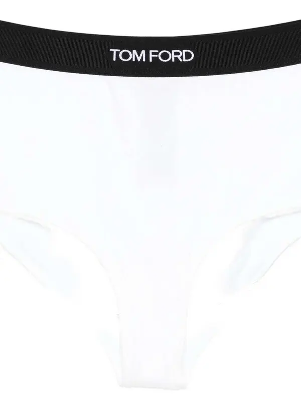 TOM FORD Briefs With Logo Waistband