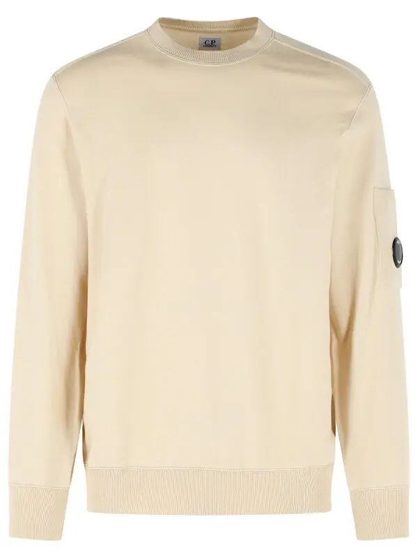 C.P. COMPANY Beige Cotton Sweater