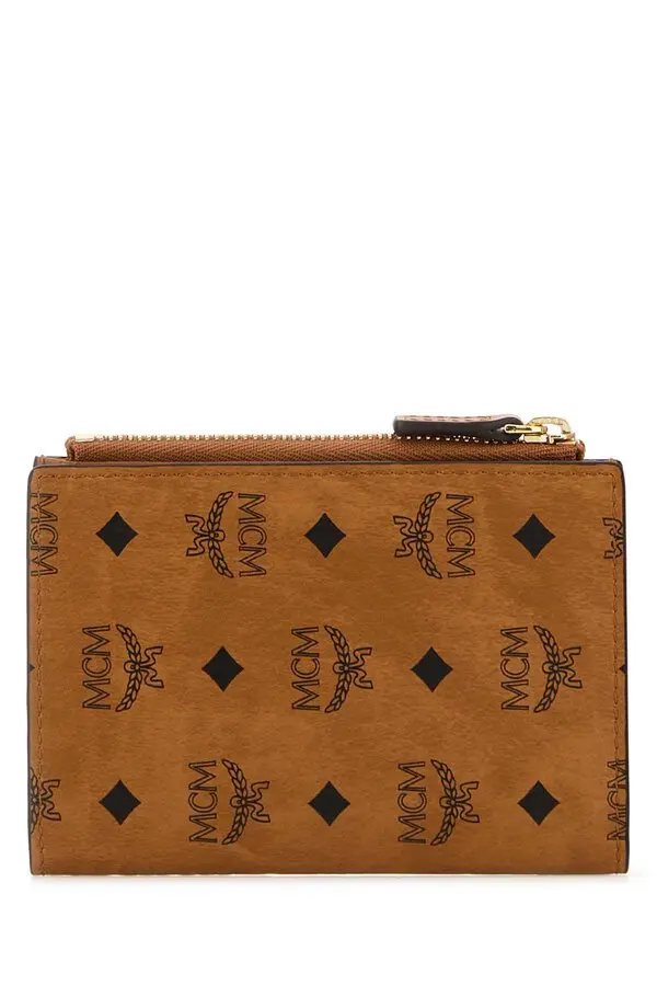 Mcm Printed Canvas Wallet - Multicolor