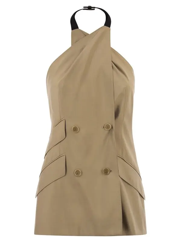 Max Mara Sleeveless Jacket - Brown