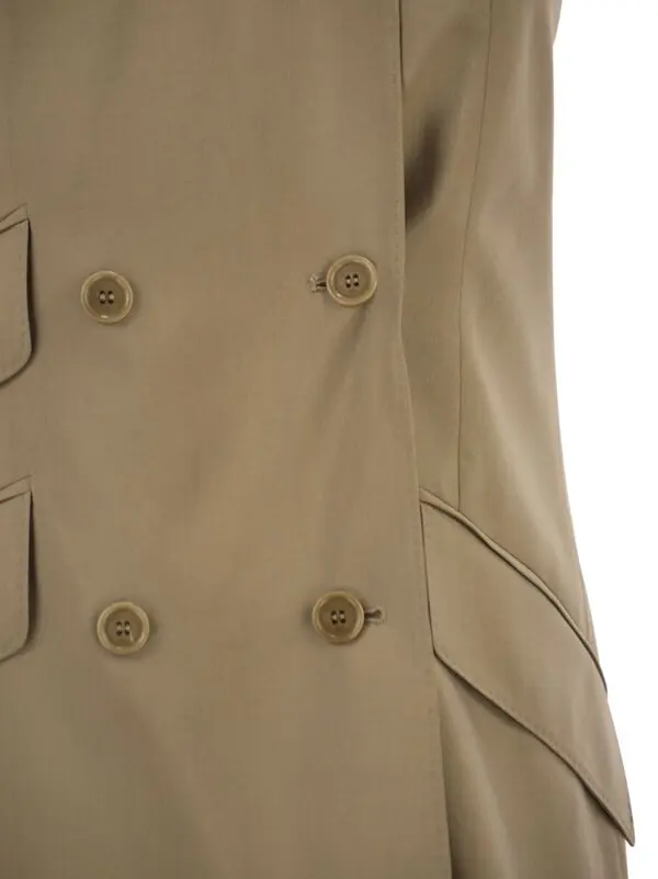 Max Mara Sleeveless Jacket - Brown