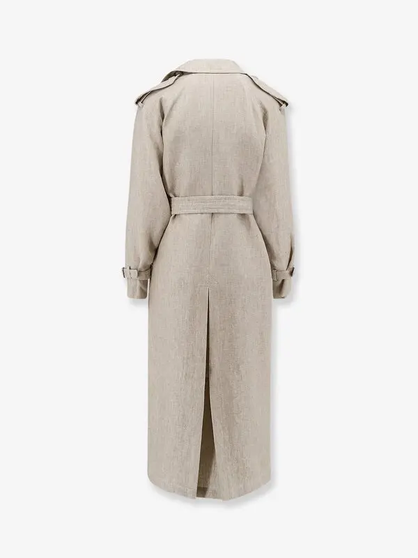 Max Mara Mxspedaggi Linen Trench
