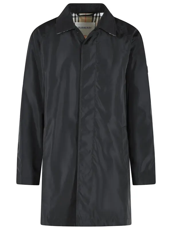 Burberry Ridgewood Nylon Car Coat - Black