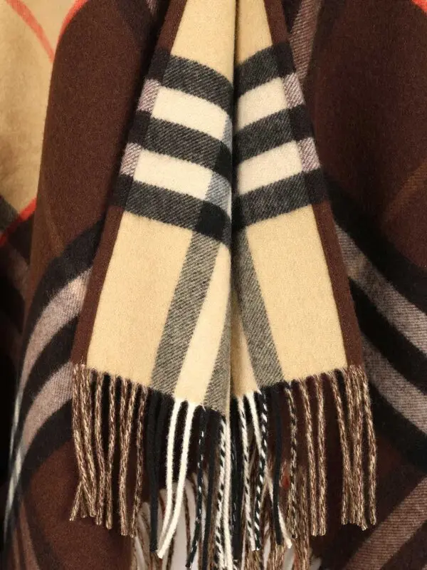 Burberry Checked Cape