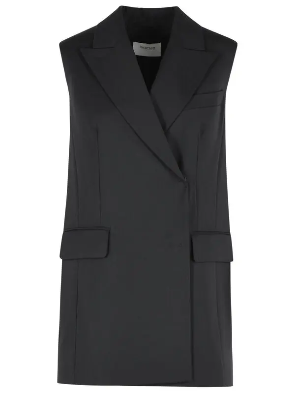Sportmax Albero' Virgin Wool Blend Vest