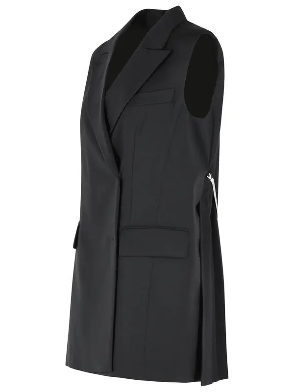 Sportmax Albero' Virgin Wool Blend Vest