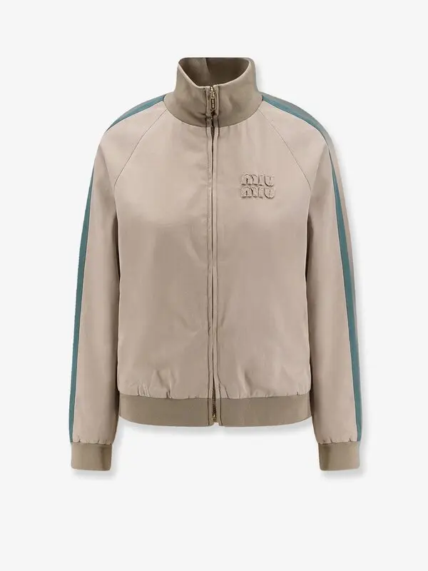 Miu Miu Old Twill Jacket - Multicolor