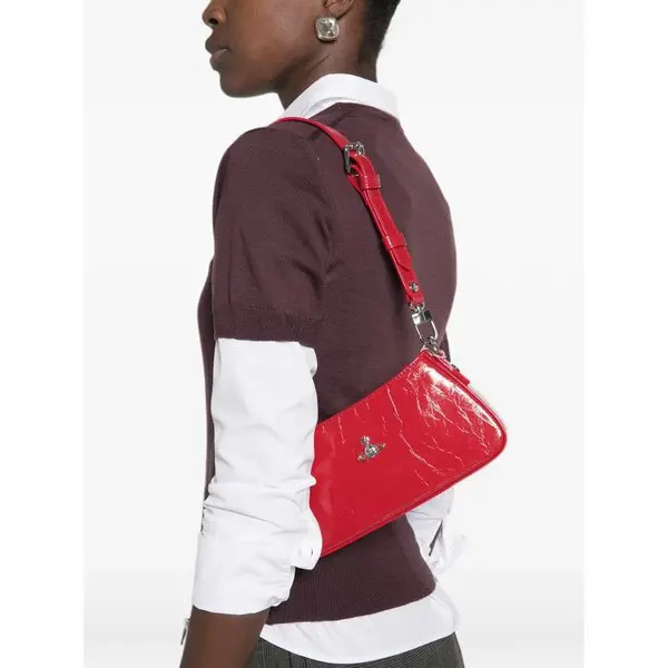 VIVIENNE WESTWOOD Calf Leather Shoulder Bag