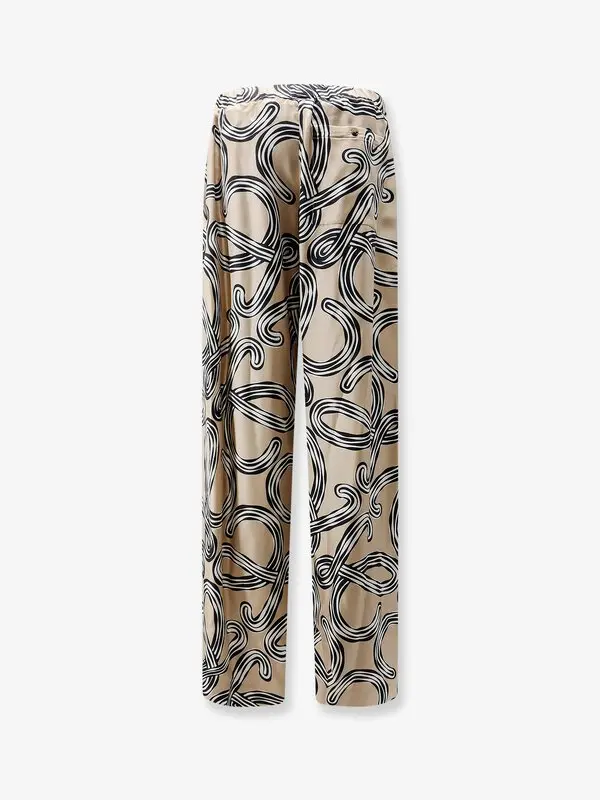 Loewe Paula's Ibiza Printed Silk Trousers