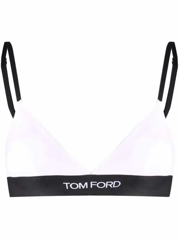 TOM FORD Triangle Bra With Logo Band