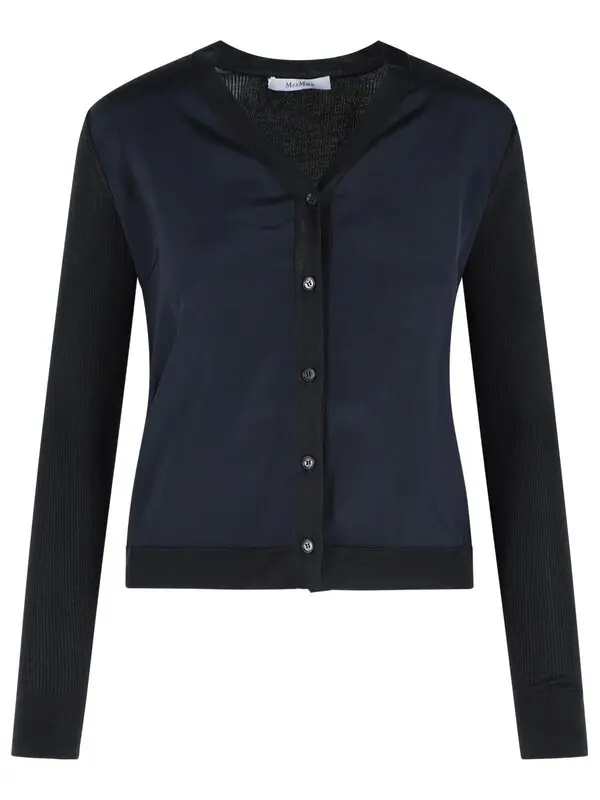 Max Mara Ninfee Silk And Cashmere Cardigan