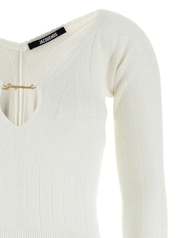 Jacquemus Le Haut Pralù Top - White