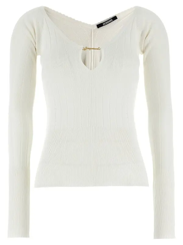 Jacquemus Le Haut Pralù Top - White