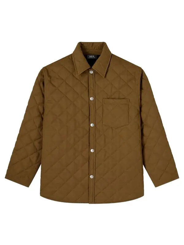 A.p.c. Georges Quilted Wool Jacket