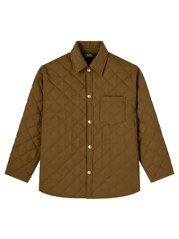 A.p.c. Georges Quilted Wool Jacket