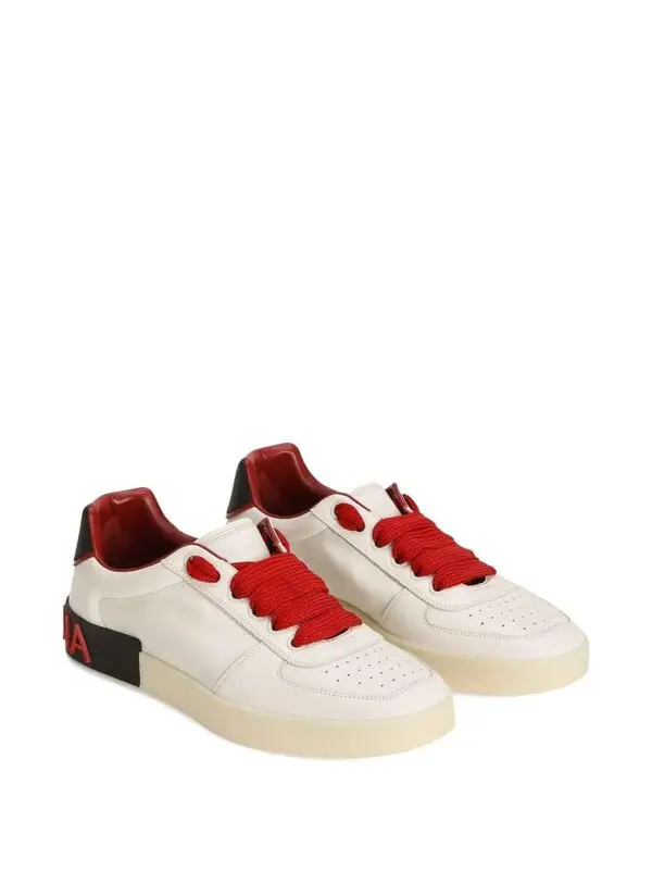 Dolce & Gabbana Embossed Logo Sneakers