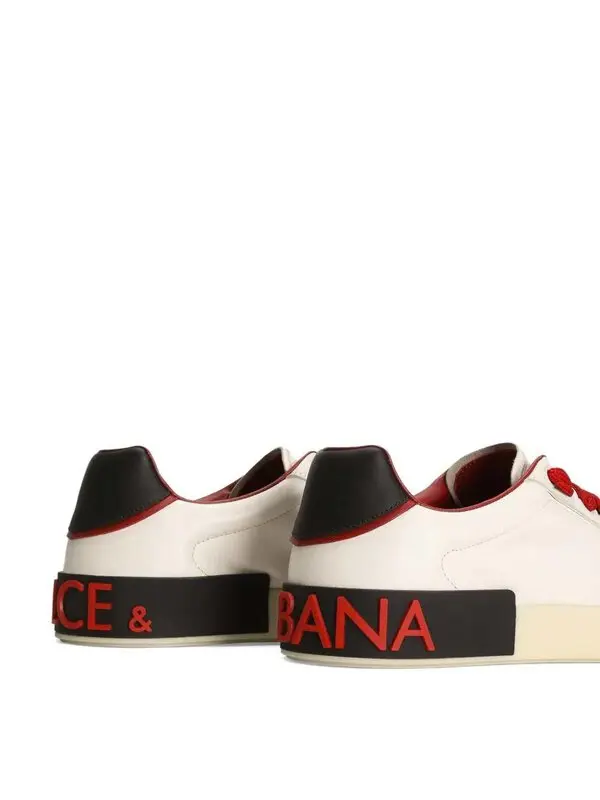Dolce & Gabbana Embossed Logo Sneakers