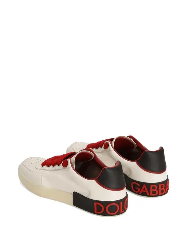 Dolce & Gabbana Embossed Logo Sneakers
