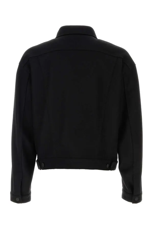 Dsquared2 Wool Blend Wool Jean Jacket